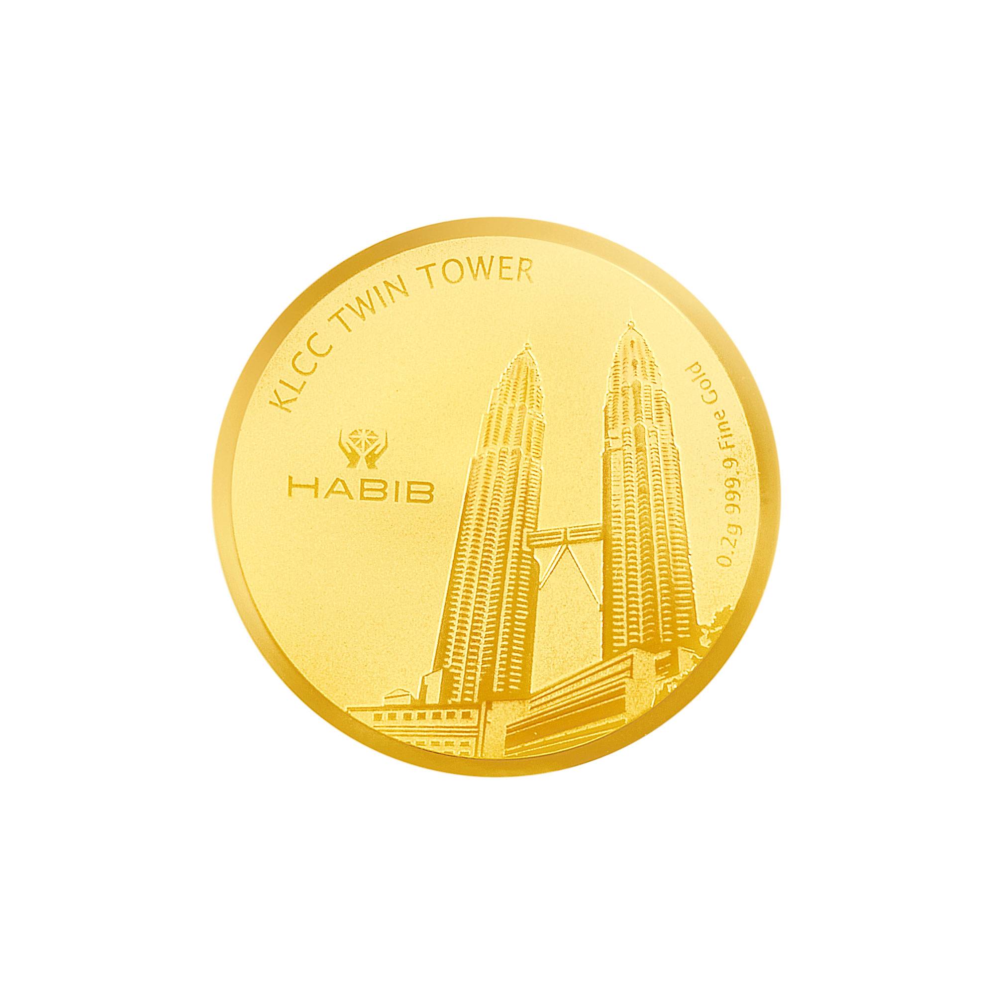 HABIB KLCC Twin Tower | 999.9 Gold Wafer Coin (0.20g)
